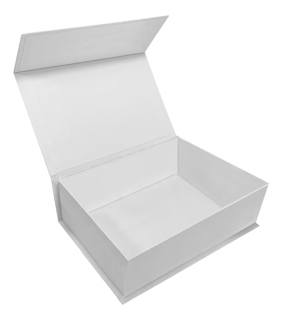 Caja Imantada blanca L 37,8x31x11,6 - Basics Packaging