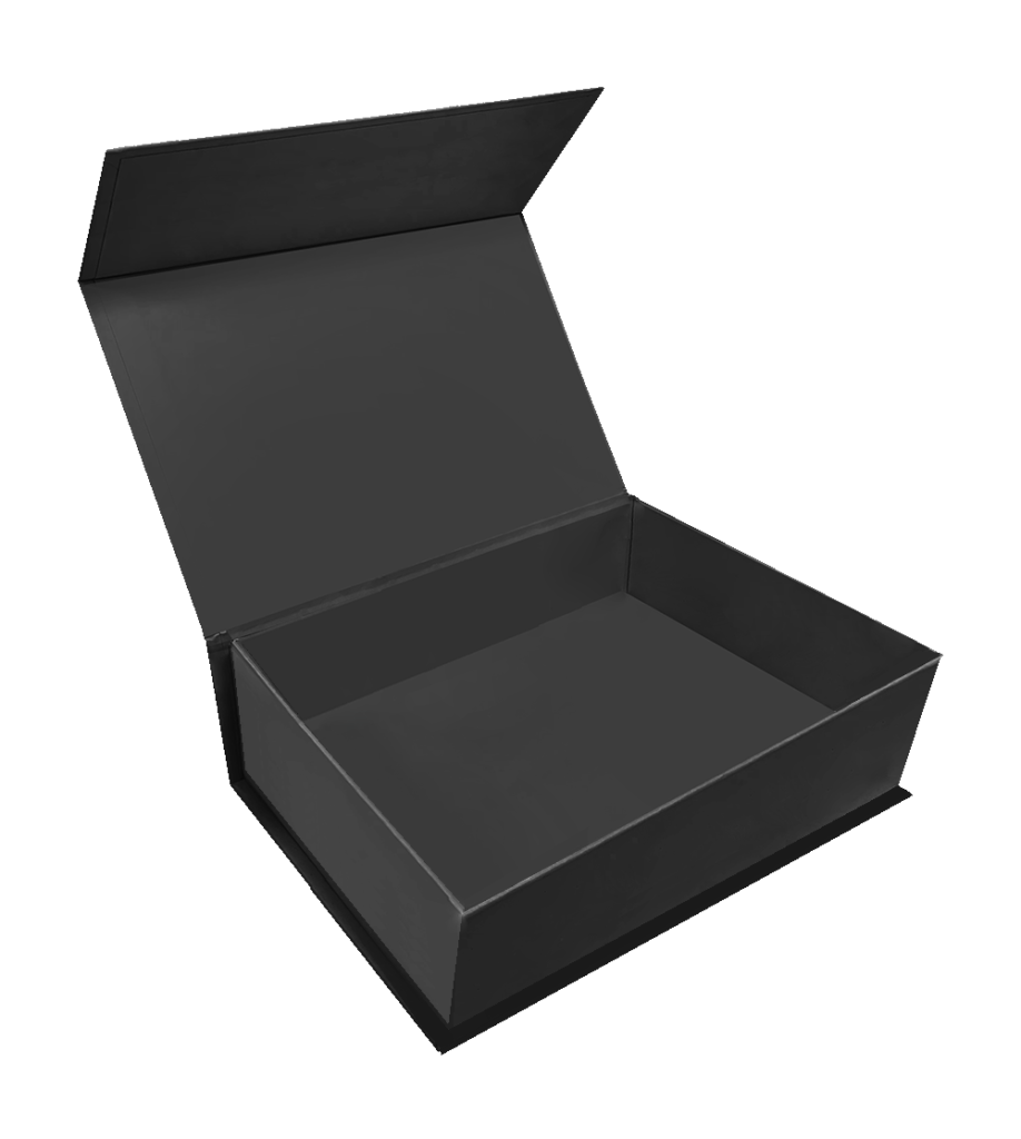 Caja Imantada negra S 24,5x19x6,7 - Basics Packaging